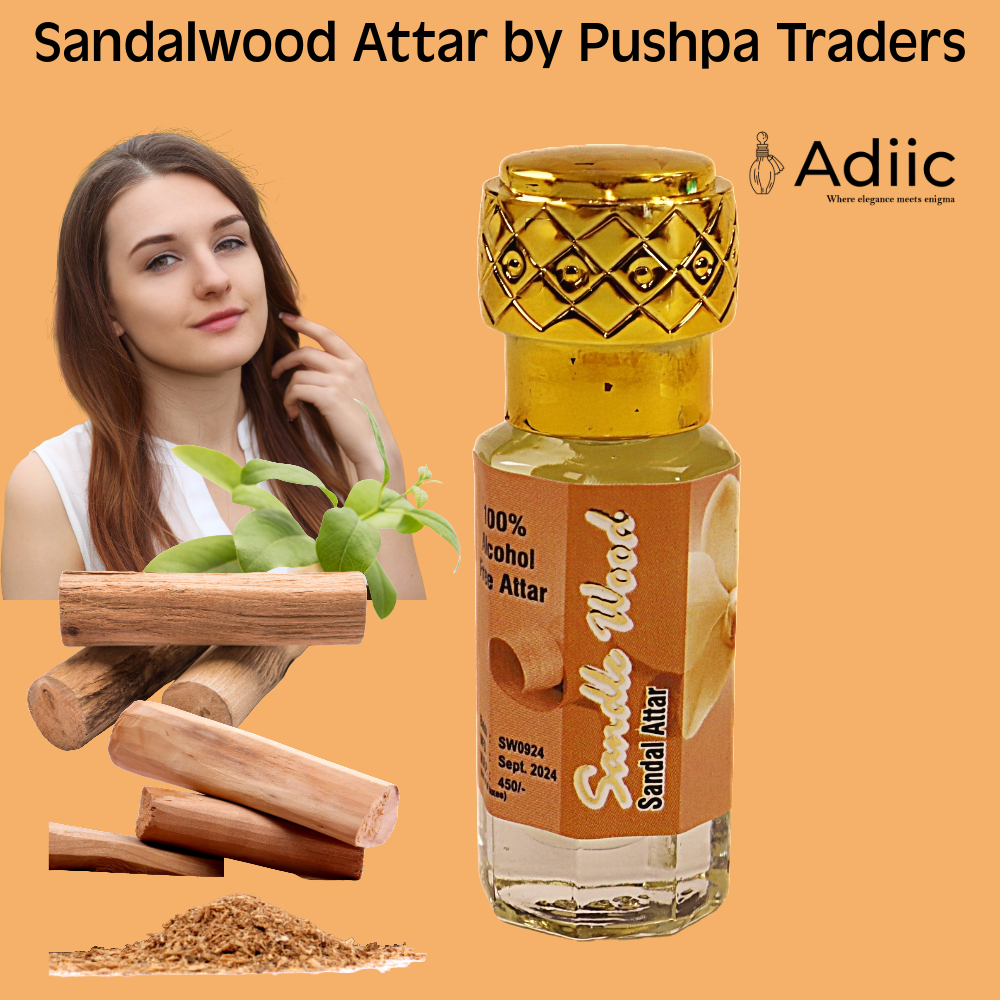 Chandan Attar – Pure Sandalwood Fragrance, Long-Lasting Natural Perfume ...