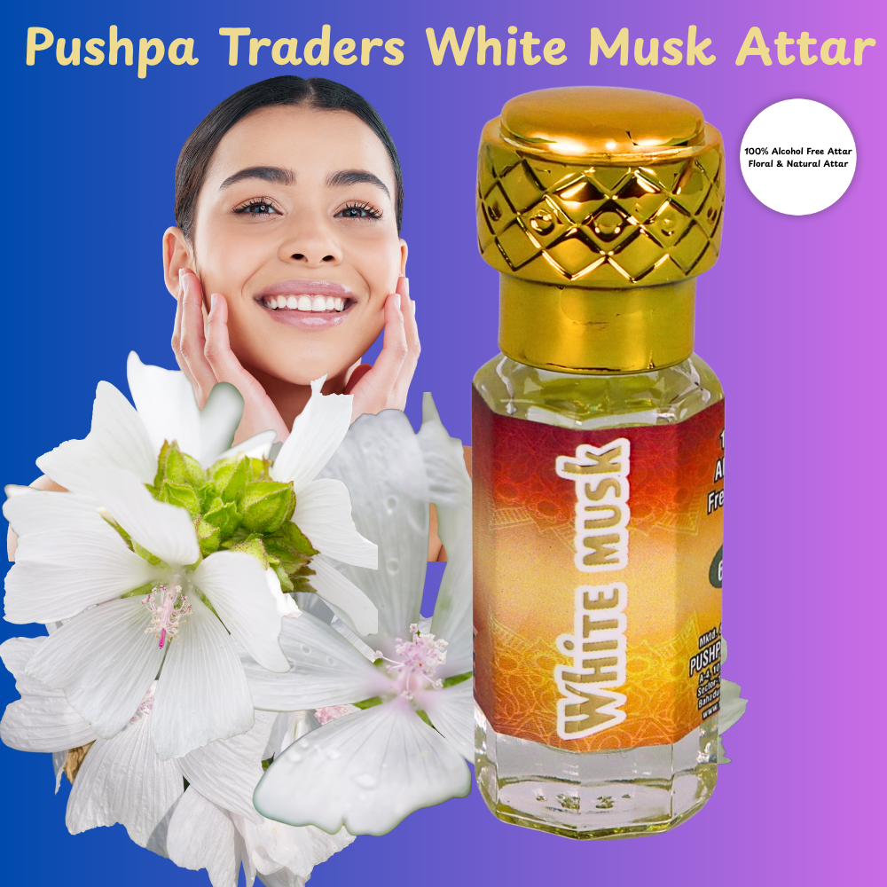 White Musk Attar – Pure, Long-Lasting Alcohol-Free Fragrance | Unisex ...